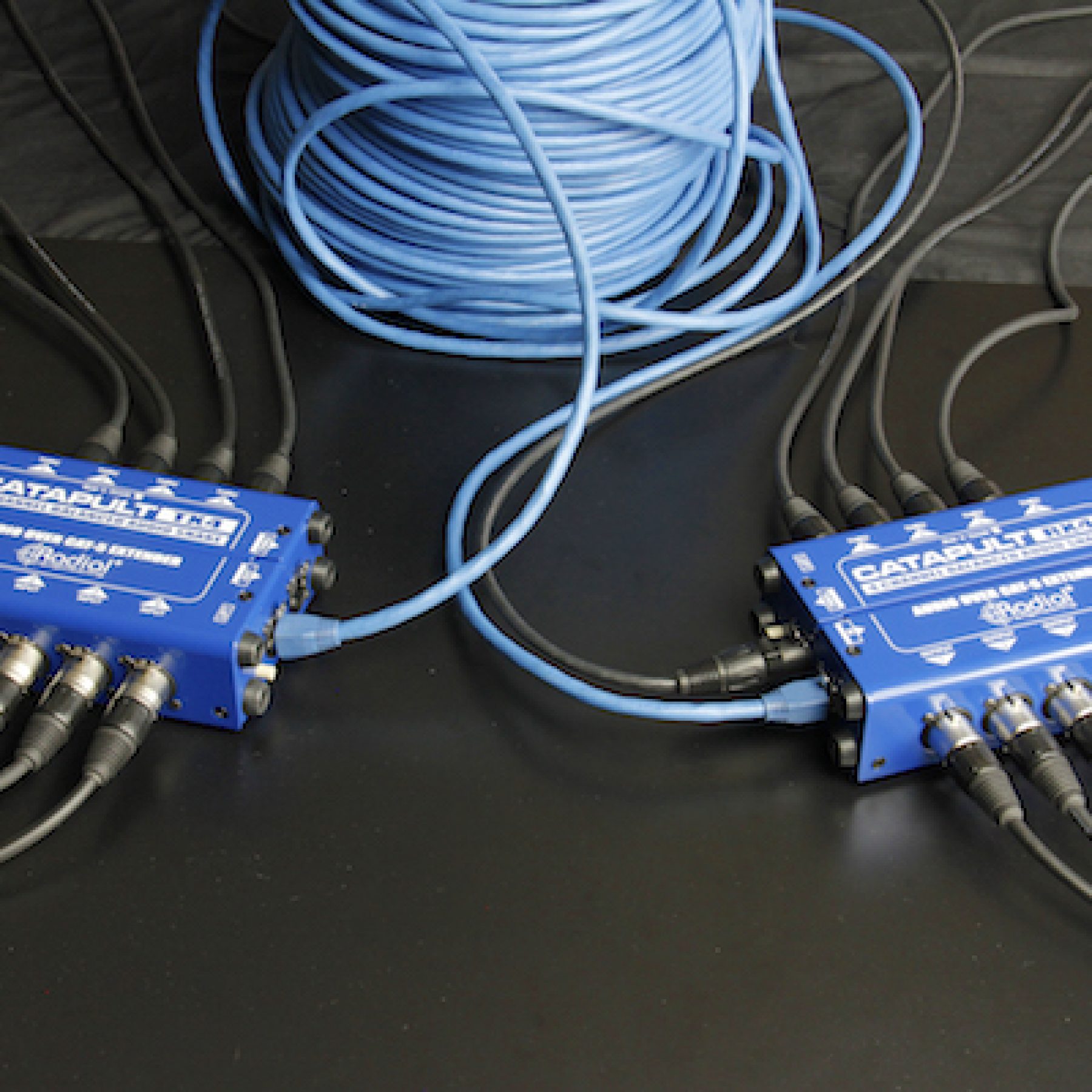 RADIAL CATAPULT FOUR-CHANNEL DIGITAL SNAKE — AudioTechnology