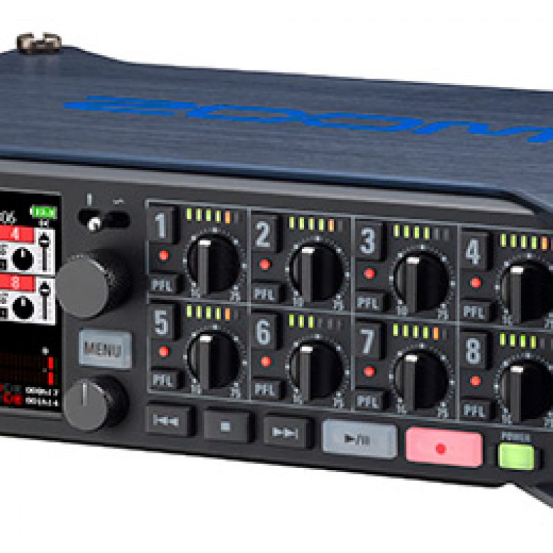 ZOOM F8 FIELD RECORDER — AudioTechnology