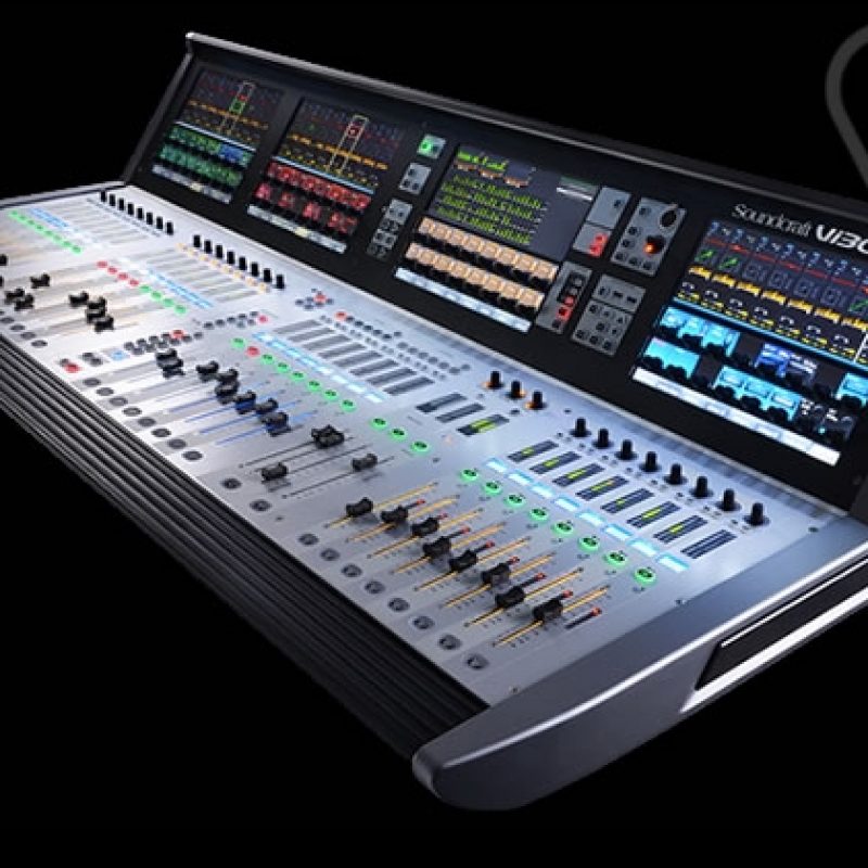 NEW SOUNDCRAFT Vi CONSOLE — AudioTechnology