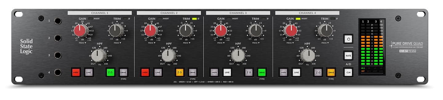 Review: SSL Pure Drive Quad — AudioTechnology