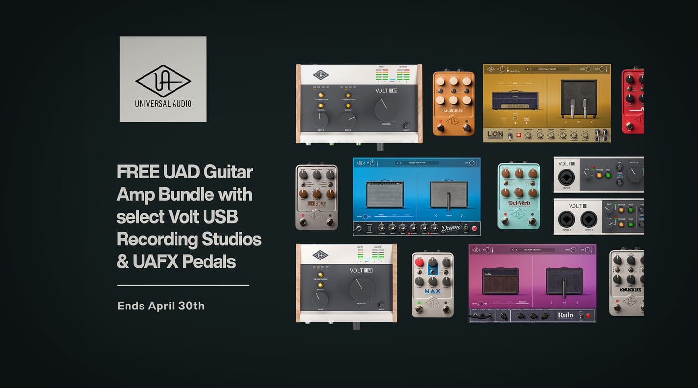 Tap Into UAD Guitar Offer — AudioTechnology