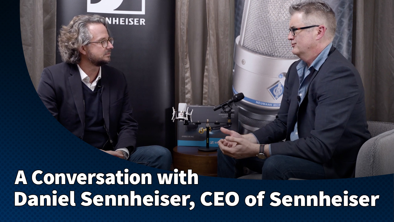 A Conversation with Daniel Sennheiser, CEO of Sennheiser — AudioTechnology