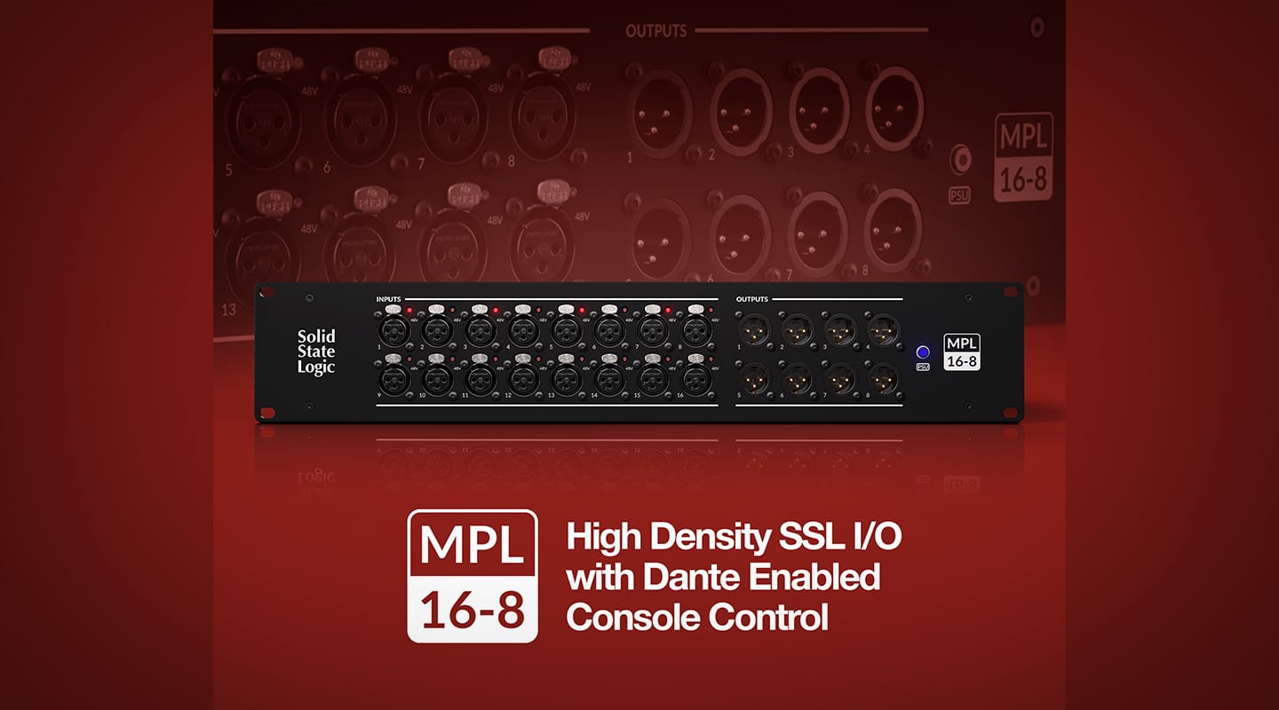 New SSL Live & Stagebox — AudioTechnology